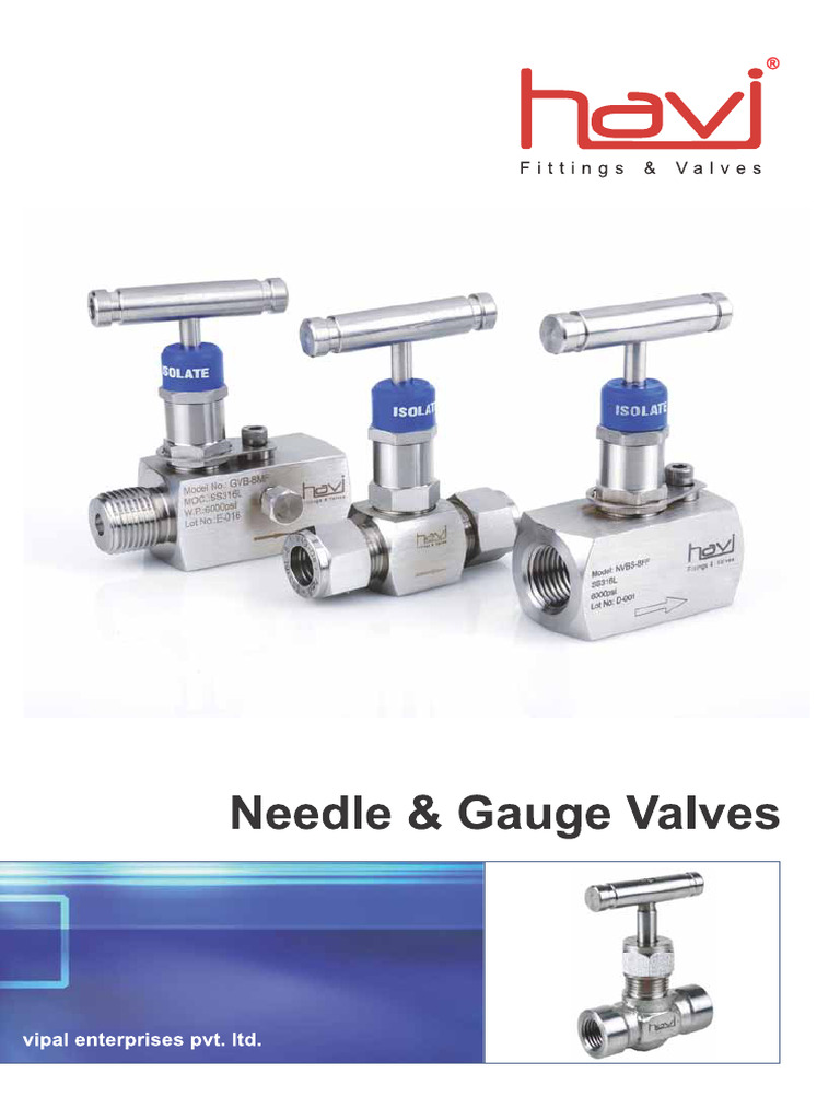 Needle Valve | PDF