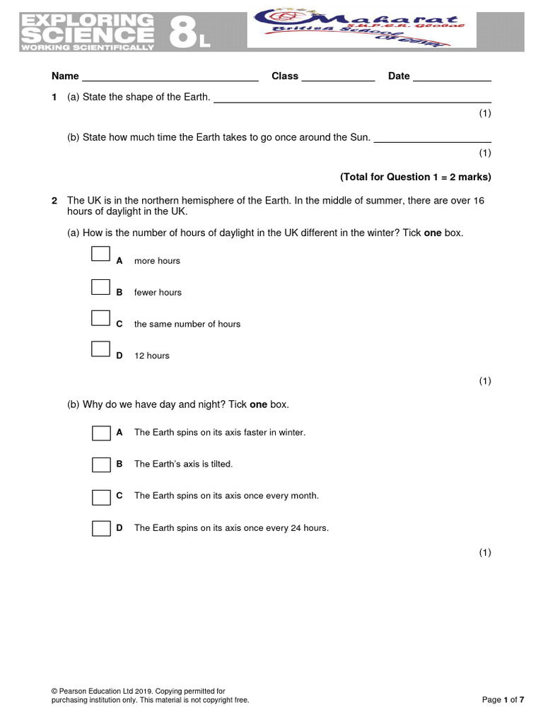 8L Earth & Space | PDF | Moon | Gravity
