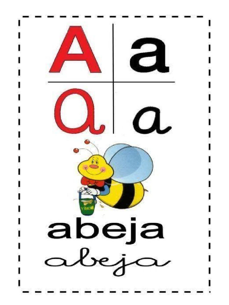 ABECEDARIO Para El Aula (3) | PDF