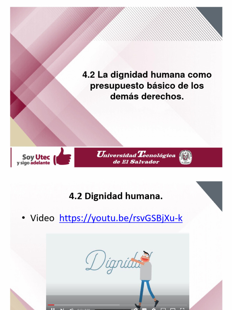 4.2. Dignidad Humana | PDF | Dignidad | Derechos humanos