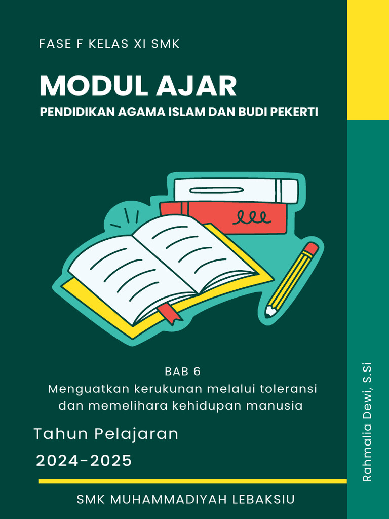 Rahmalia-Modul Ajar Aik-Bab 6-2024 | PDF