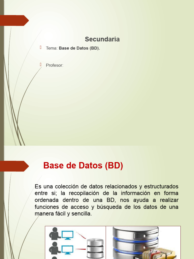 Base Datos | PDF | Bases de datos | Ciencias de la Computación