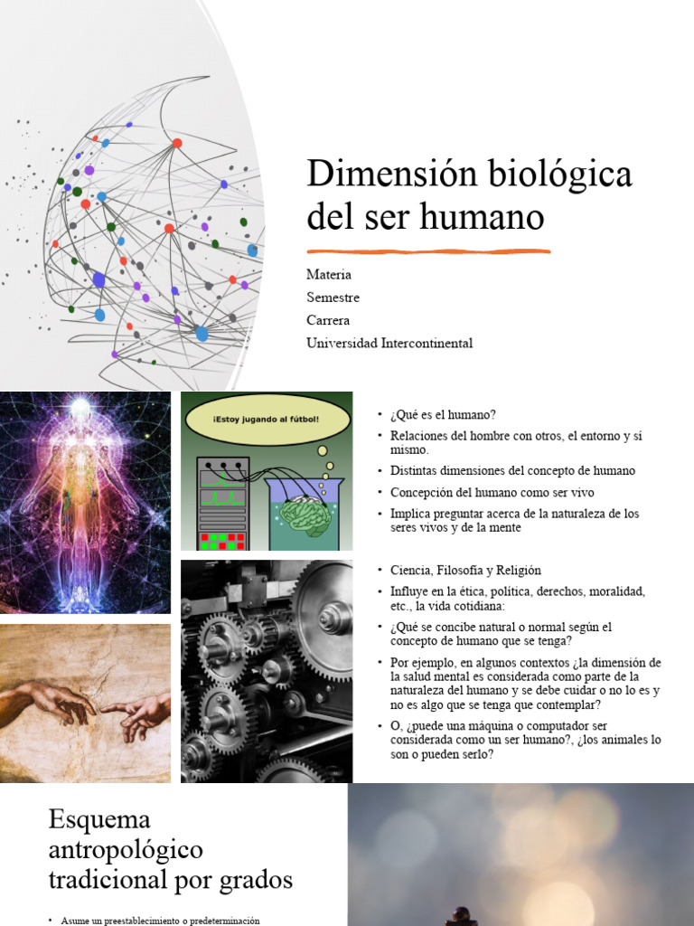 Dimension Biologica Humana - Ray | Descargar gratis PDF | Humano | Mente