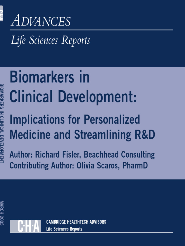 BMK in Clinical Development | PDF | Biomarker | Biomarker (Medicine)
