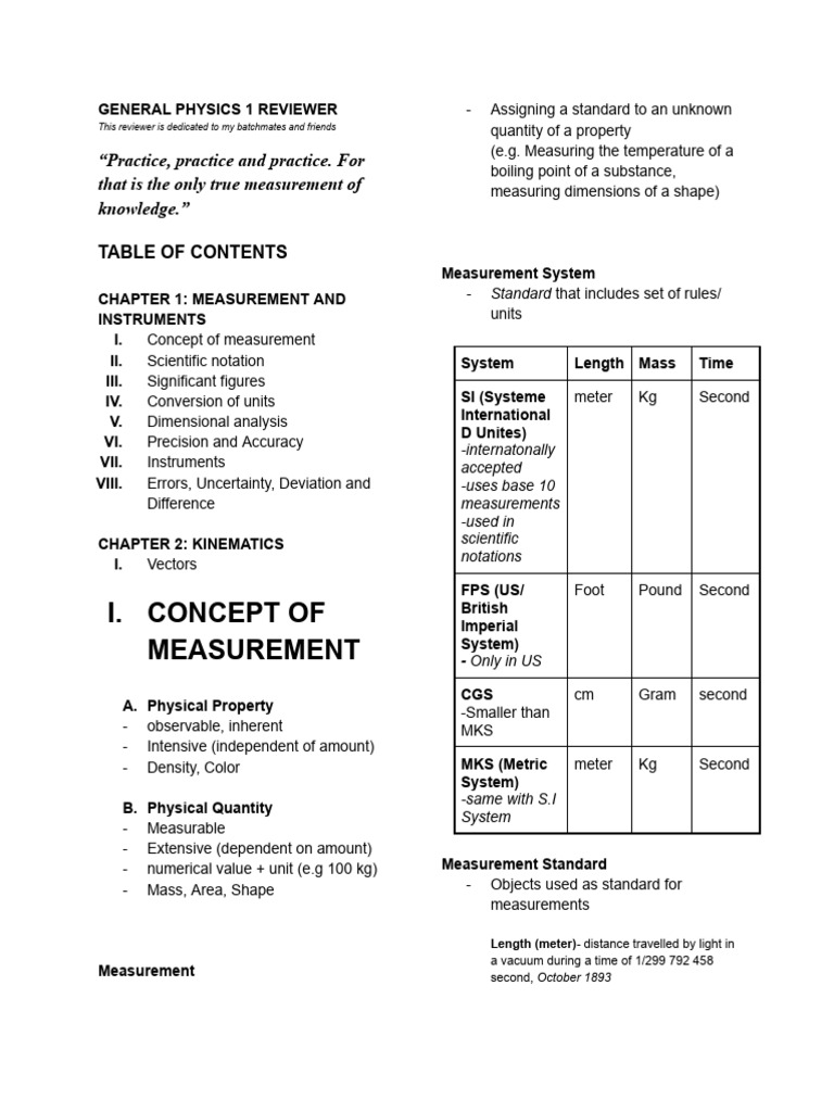 G Physics I Q1 Pdf Significant Figures Accuracy And Precision
