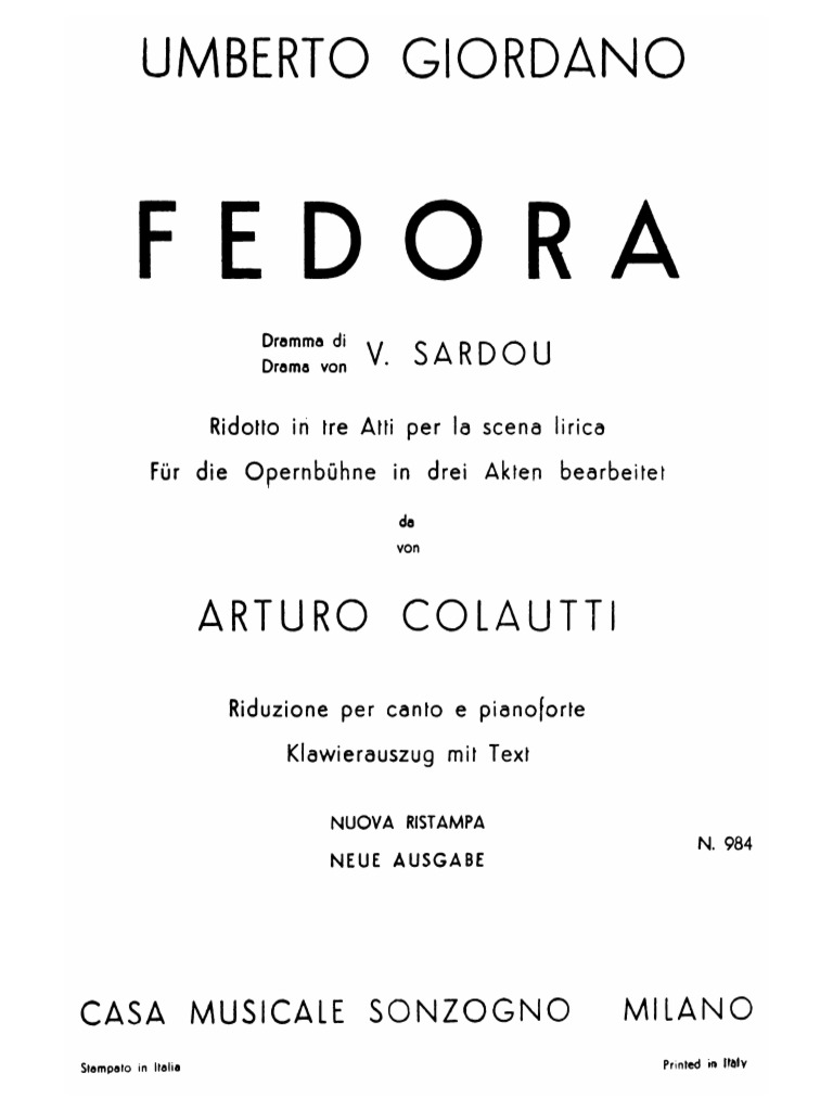 Fedora | PDF