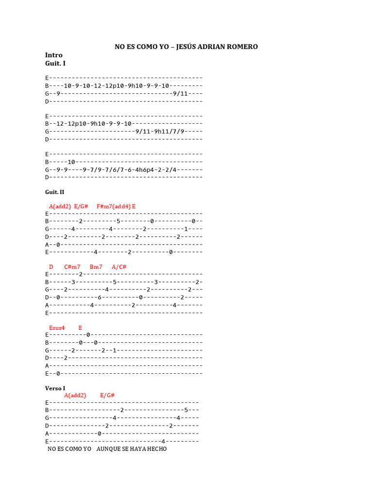 No Es Como Yo - (Version Original) | PDF | Creencia religiosa y ...