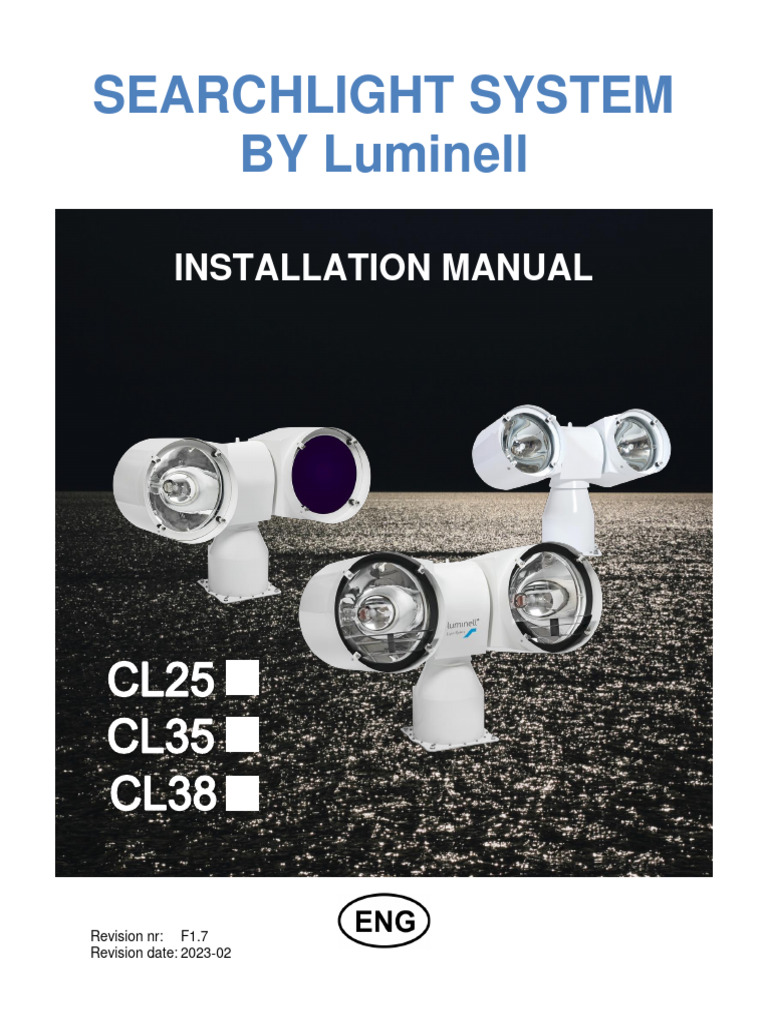 Luminell Searchlight Installation Manual | PDF | Ultraviolet | Computer ...