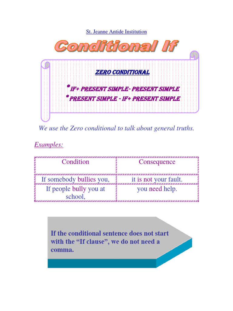 Conditional If | Download Free PDF | Grammar | Syntax