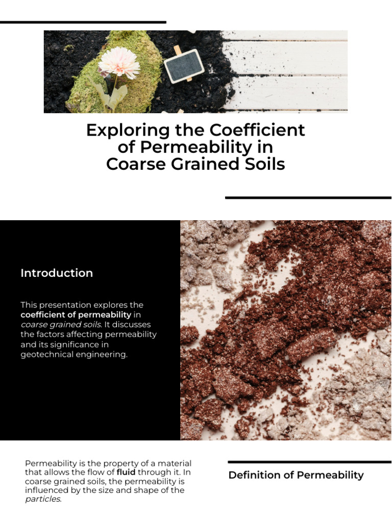 Slidesgo Exploring The Coefficient of Permeability in Coarse Grained Soils 20240510025555IWSG ...