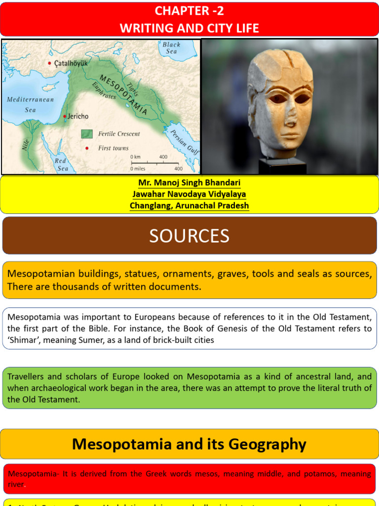 11 CH 2 Writing and City Life | PDF | Mesopotamia