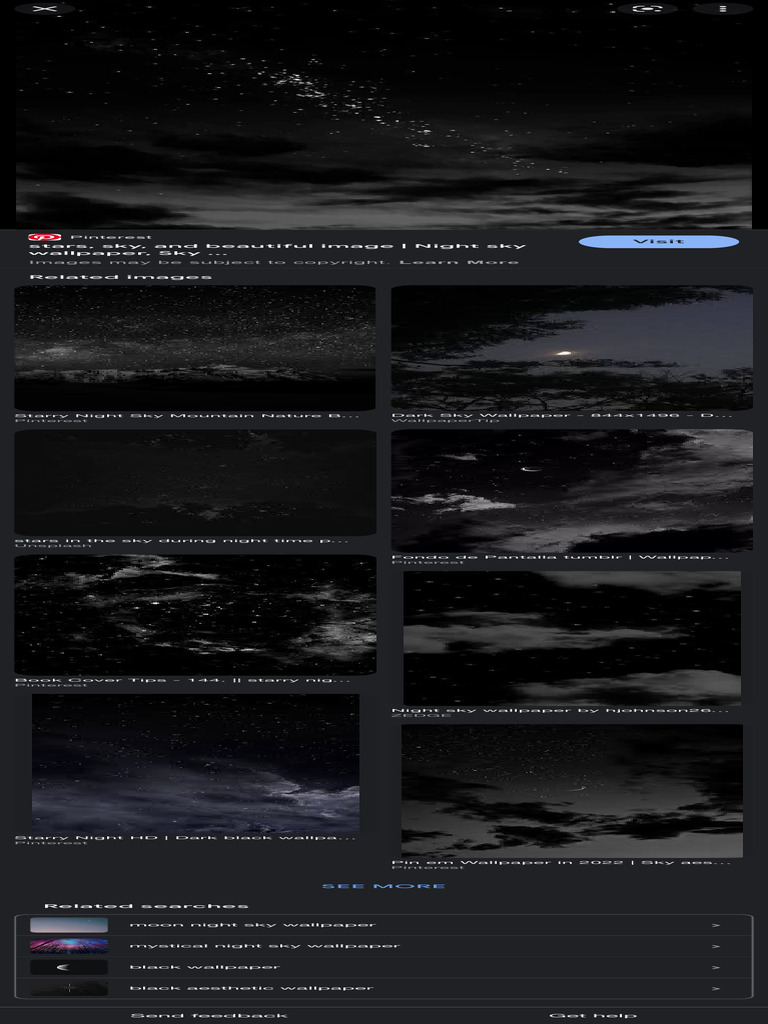 Night Sky PFP - Google Search | PDF