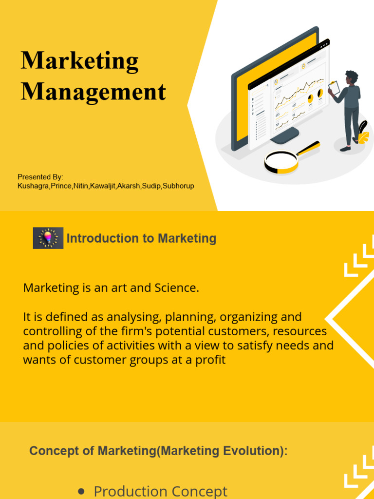 Introduction To Marketing Management | PDF | Marketing | Brand