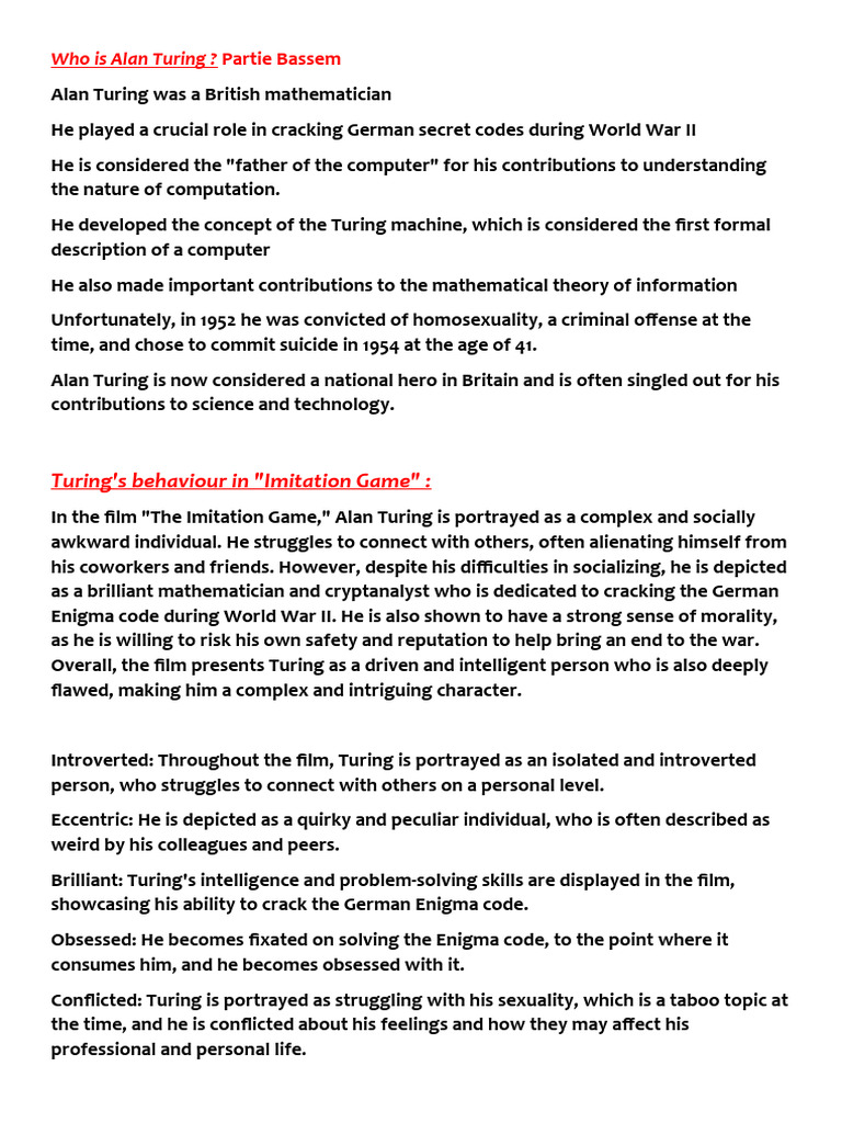 Document31 | Download Free PDF | Alan Turing | Intelligence