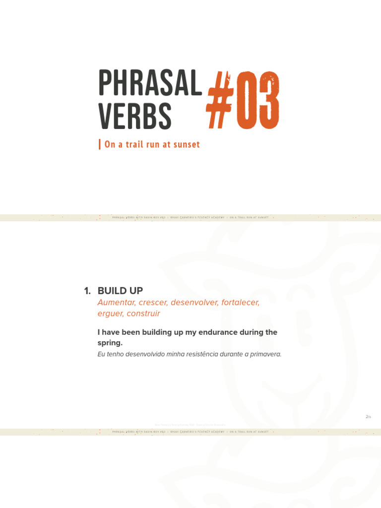 ING U15 Phrasal Verbs Gavin Roy 03 PDF | PDF | Estudos de Línguas Estrangeiras