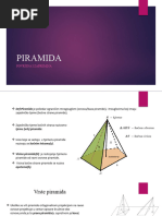Površina I Zapremina Četvorostrane Piramide | PDF