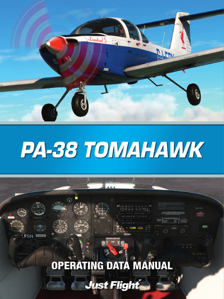 PA-38 Tomahawk MSFS ODM Manual | PDF | Takeoff | Flap (Aeronautics)