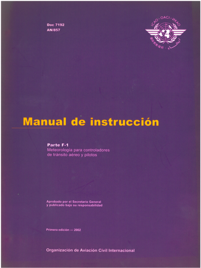 Doc. 7192 Manual de Instruccion Parte F-1 | PDF
