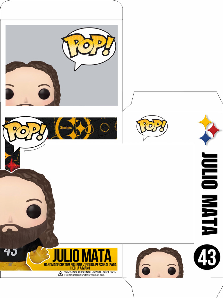 Custom Design For Funko Pop Box Template | PDF