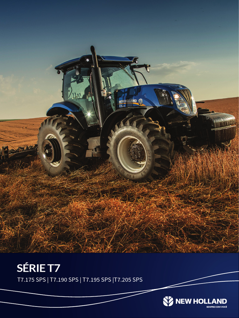 Folheto - Trator - T7 - Web | PDF | Trator | Agricultura