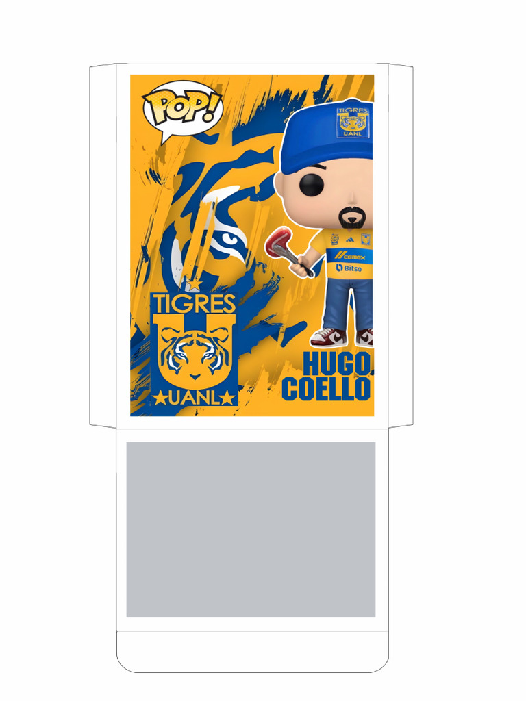 Custom Design For Funko Pop Box Template | PDF