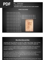 The Codex Leicester: A Historical Overview | PDF | Book Arts | Manuscript