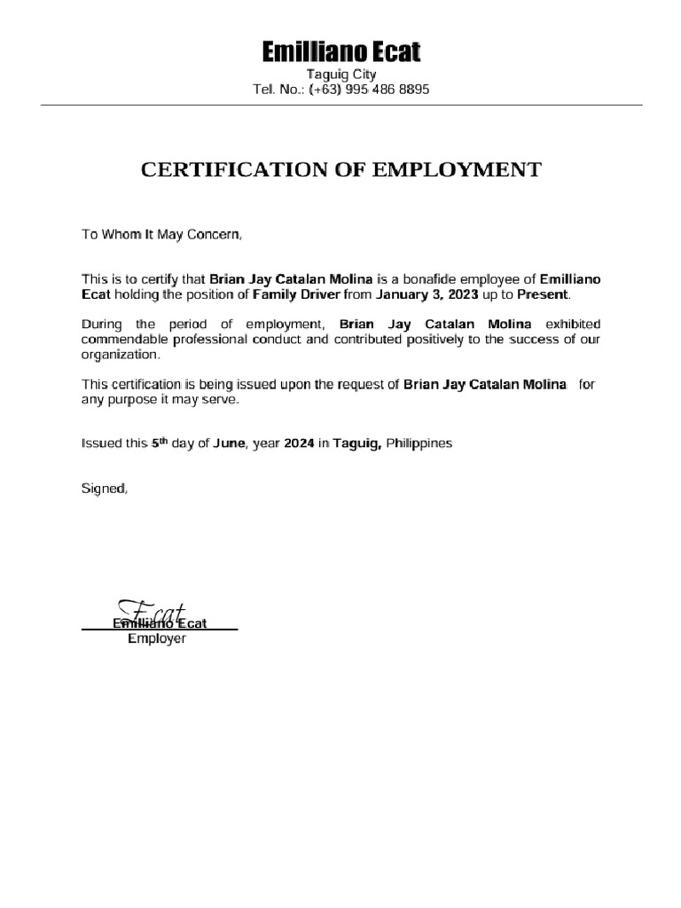 Brian Driver Coe | PDF