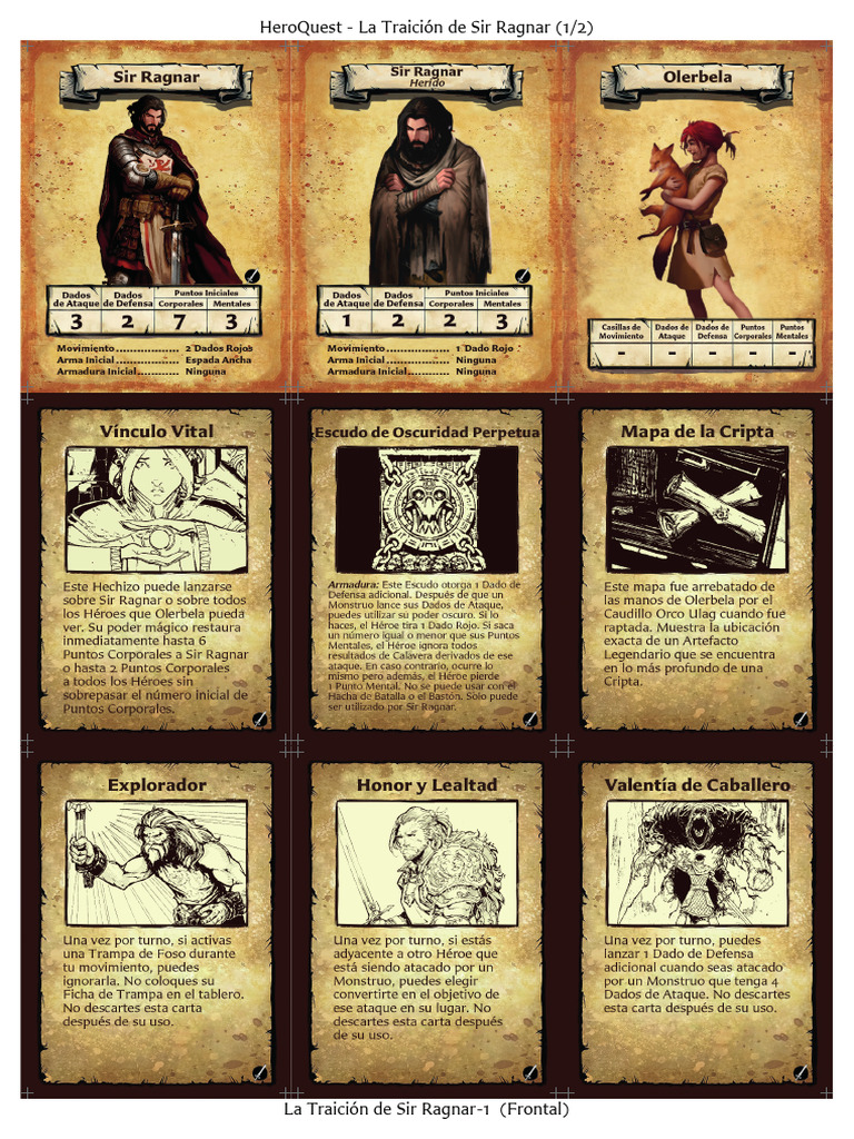 La Traicio Ün de Sir Ragnar - Cartas | PDF | Historia