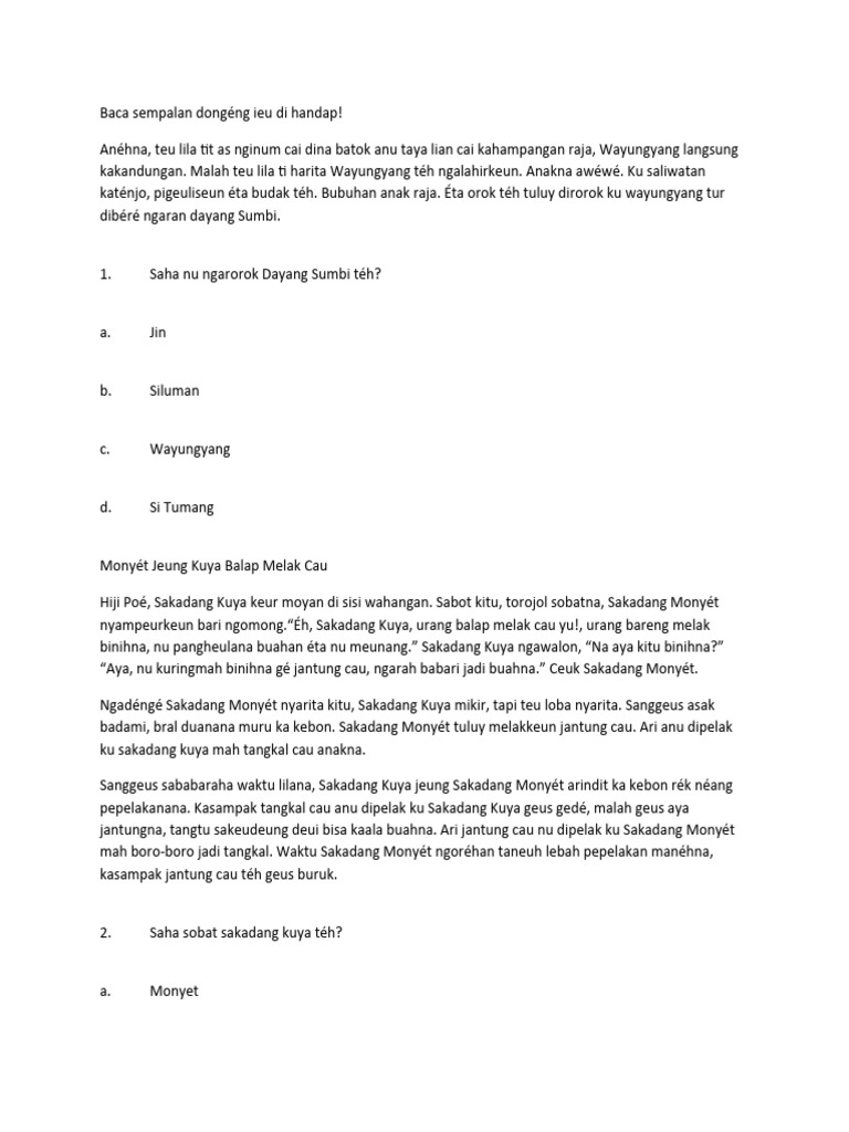 Soal Uas 2 Genap | PDF