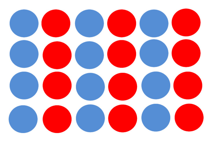 Bolinhas Azuis e Vermelhas | PDF