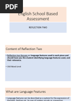 English A SBA Reflection 2 OB | PDF | Mind | Writers