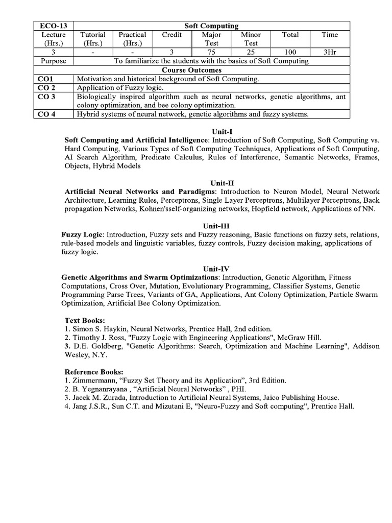 8th Sem Syllabus | PDF