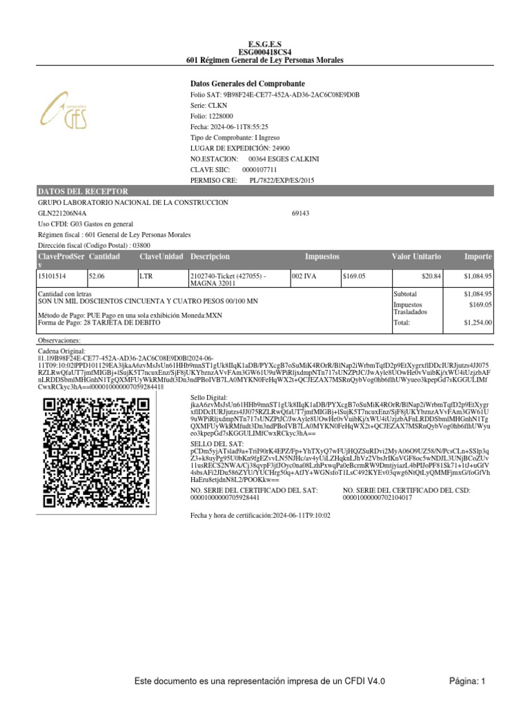 Cfdi | PDF | Pagos | Dinero