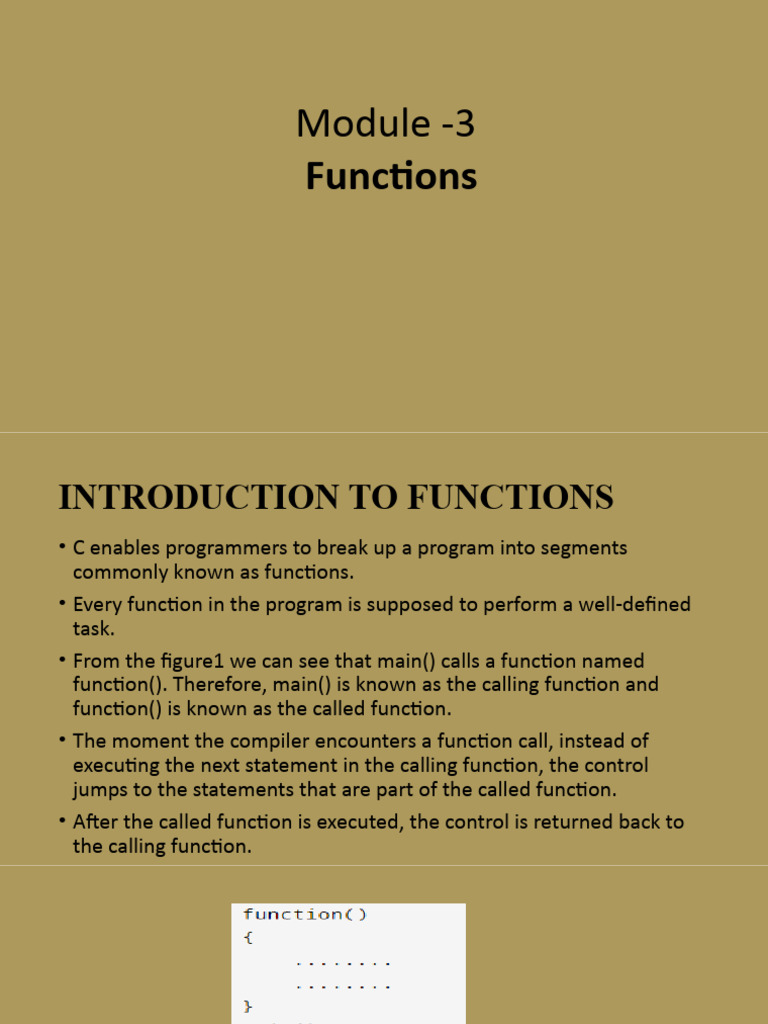 Mod 3 | Download Free PDF | Parameter (Computer Programming) | Scope ... Mod 3 | Download Free PDF | Parameter (Computer Programming) | Scope ...