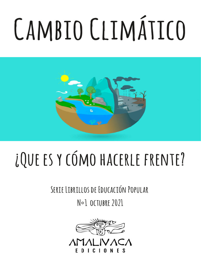 Librillo Cambio Climático | PDF | Gases de efecto invernadero | Cambio climático