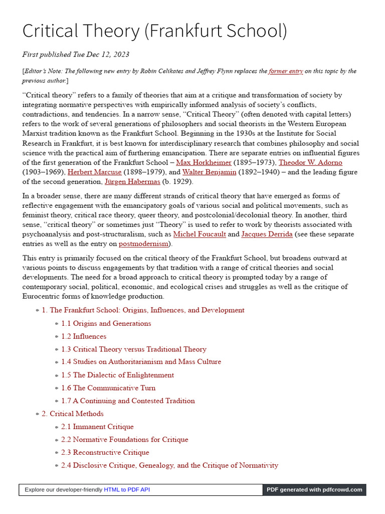 plato_stanford_edu_entries_critical_theory | Download Free PDF ...