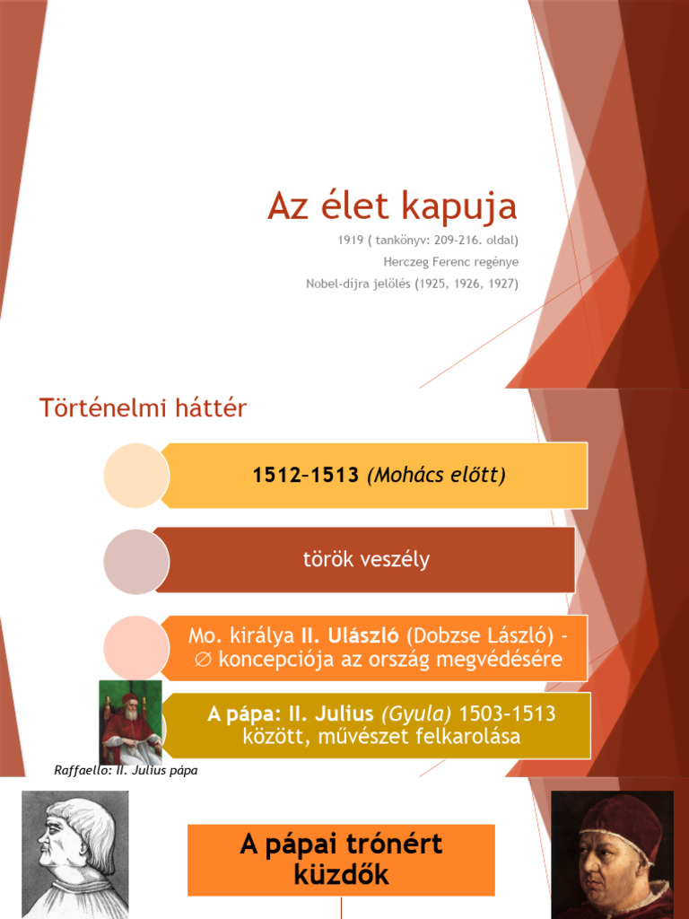 Herczeg Ferenc - Az Élet Kapuja | PDF