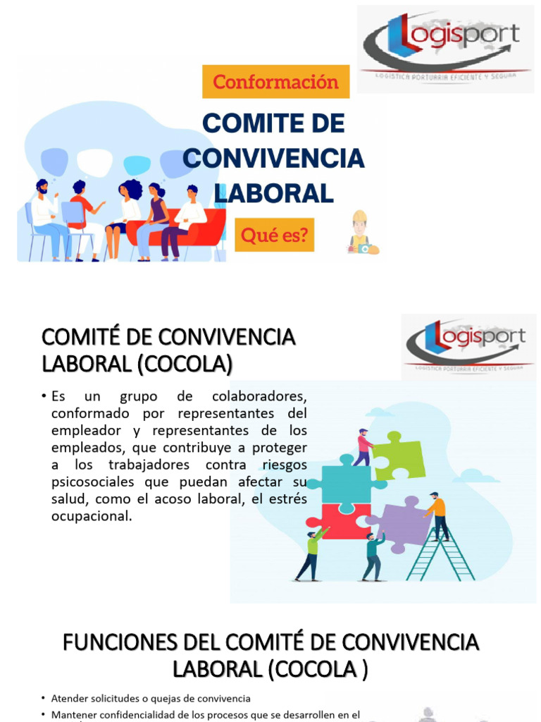 Comité de Convivencia Laboral (Cocola) | PDF | Negocios | Finanzas y dinero