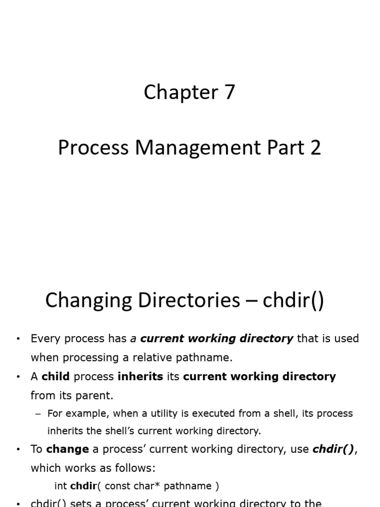 Chapter 7 Process Management Part 2 | Download Free PDF | Thread ... Chapter 7 Process Management Part 2 | Download Free PDF | Thread ...