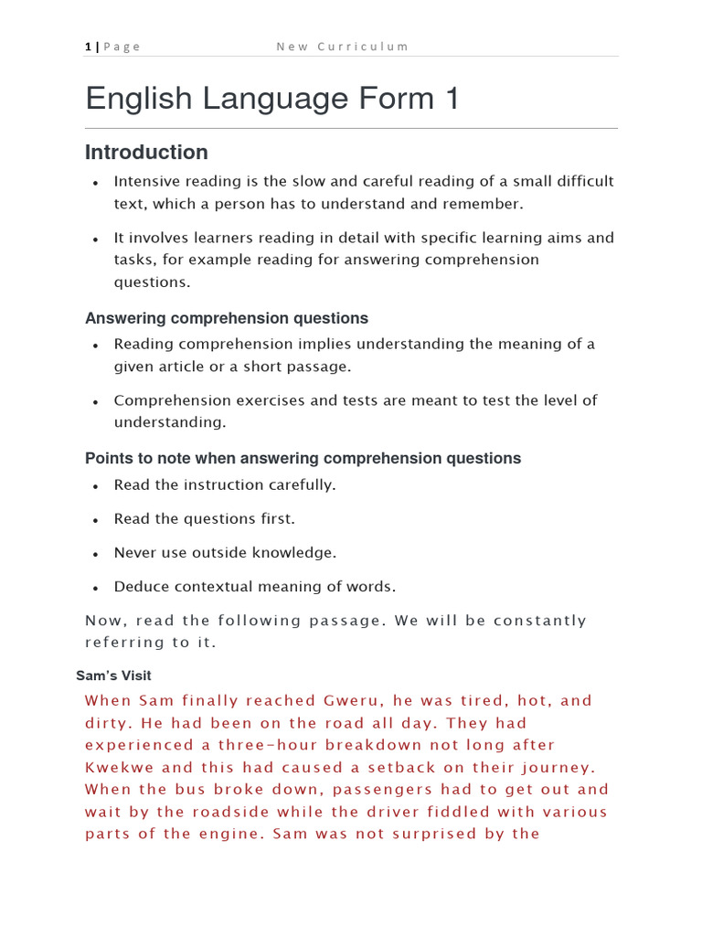 f1 English Notes | PDF | Plural | Noun