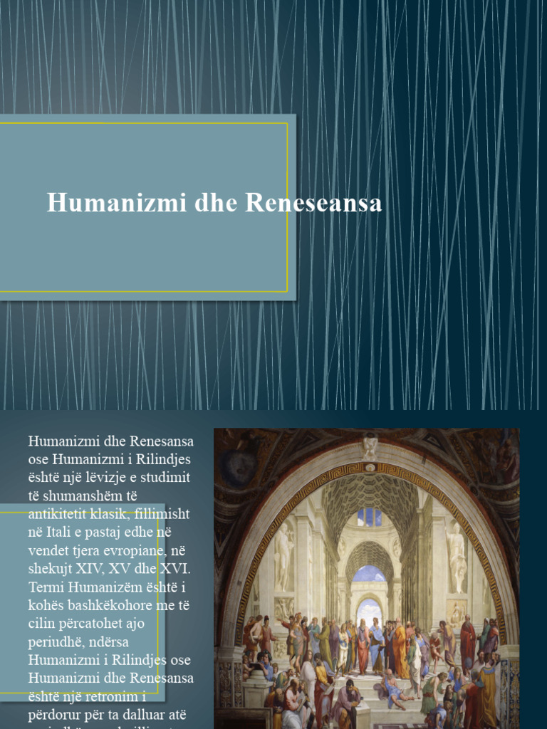 Humanizmi Dhe Reneseansa | PDF