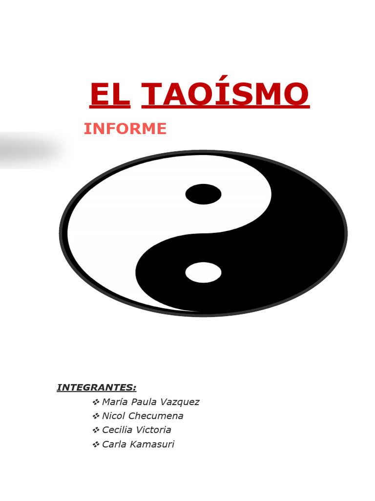 Taoísmo | PDF | Laozi | Filosofía china