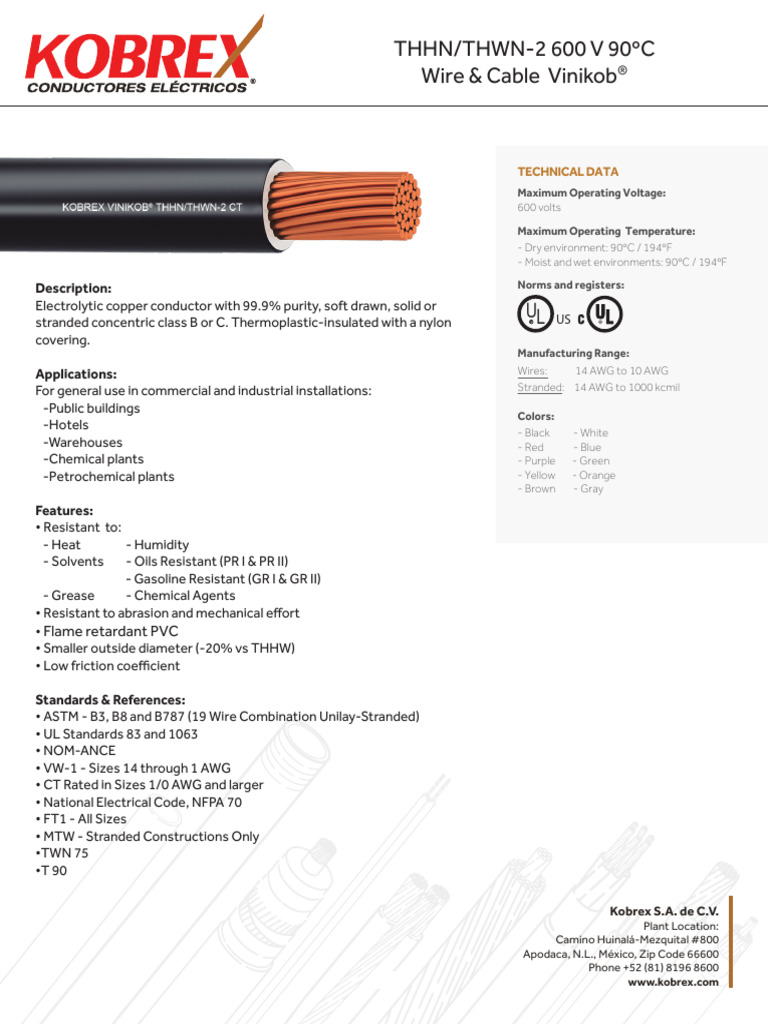 Ficha Tecnica THN1 1 | PDF | Sustancias químicas