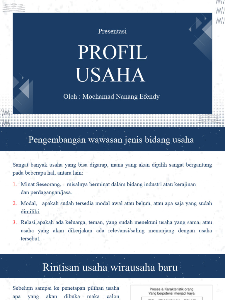 Profil Usaha | PDF