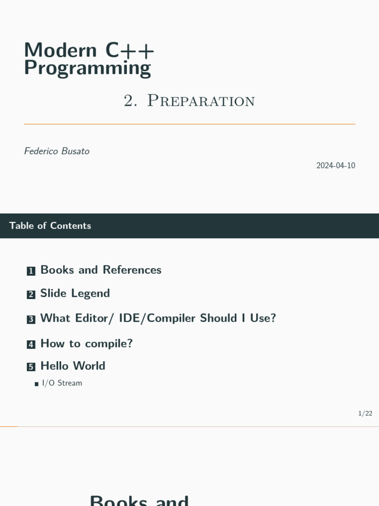 02.Preparation | PDF | Integrated Development Environment | C++