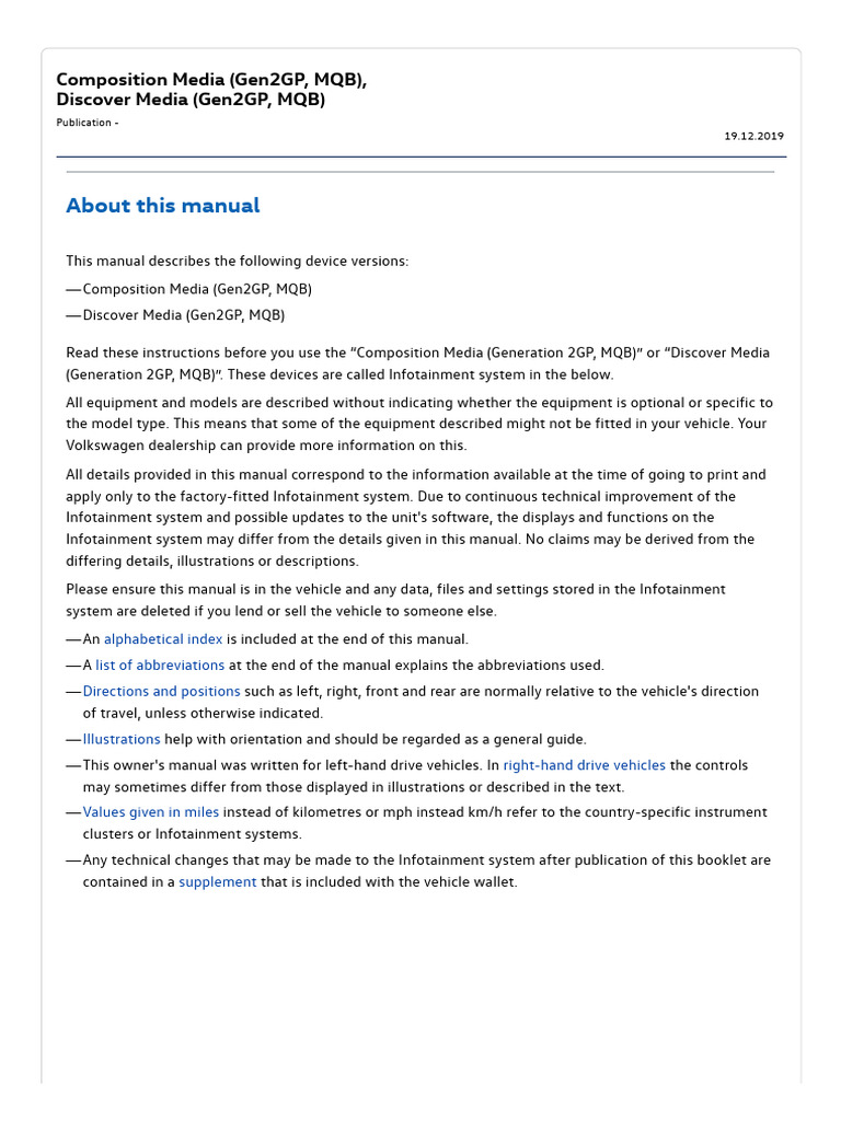 Composition & Discover Media Manual | PDF | Radio | Computer Keyboard