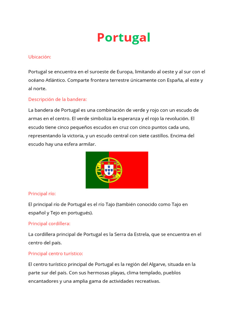 Portugal | PDF | Portugal | España