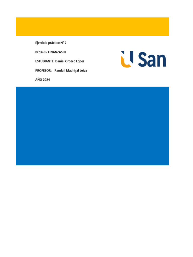 Ejercicio PR Ctico N 2 DANIEL OROZCO | PDF | Economias