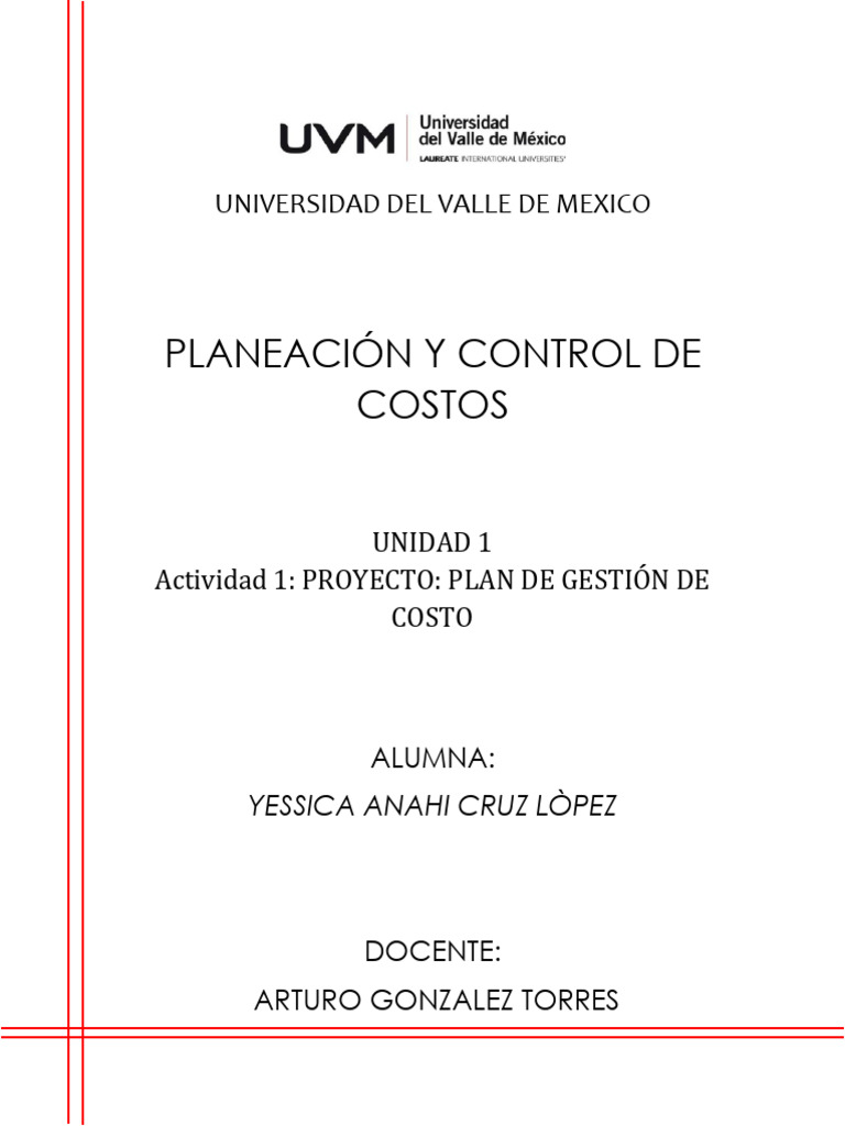 A#1 Yacl | PDF | Presupuesto