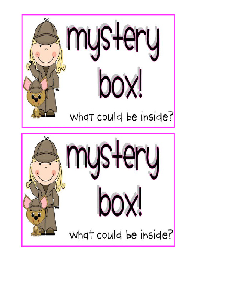 Mistery Box | PDF